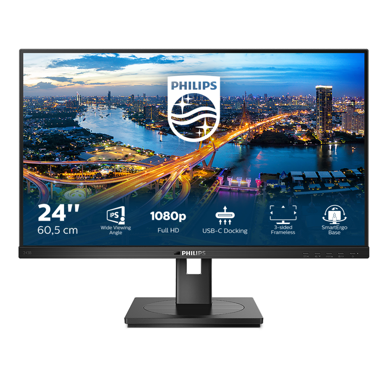 Docking Monitor 24" Philips 243B1 | EXTRA computer