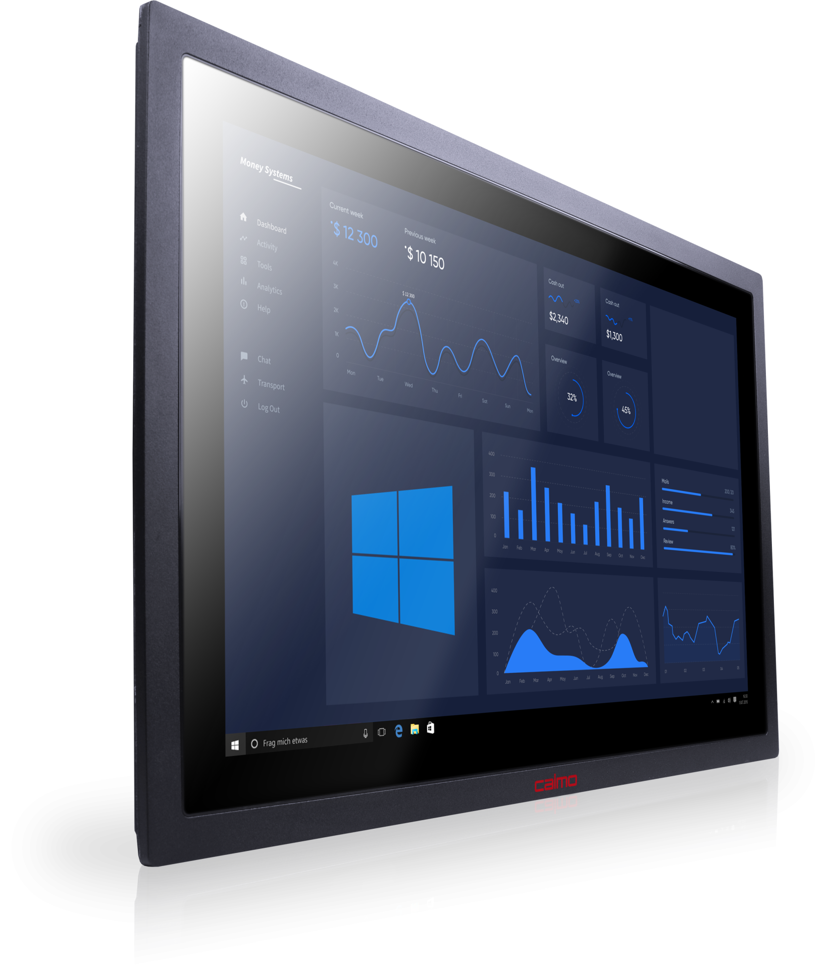 Calmo Panel-PC Thin Client 10,1" Einbauvariante