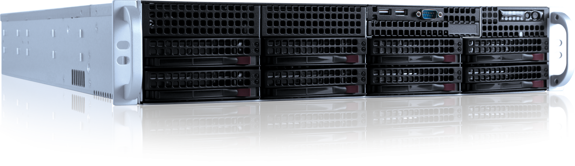 Server: exone Challenge 2HE Rack Redundant (Intel / AMD)