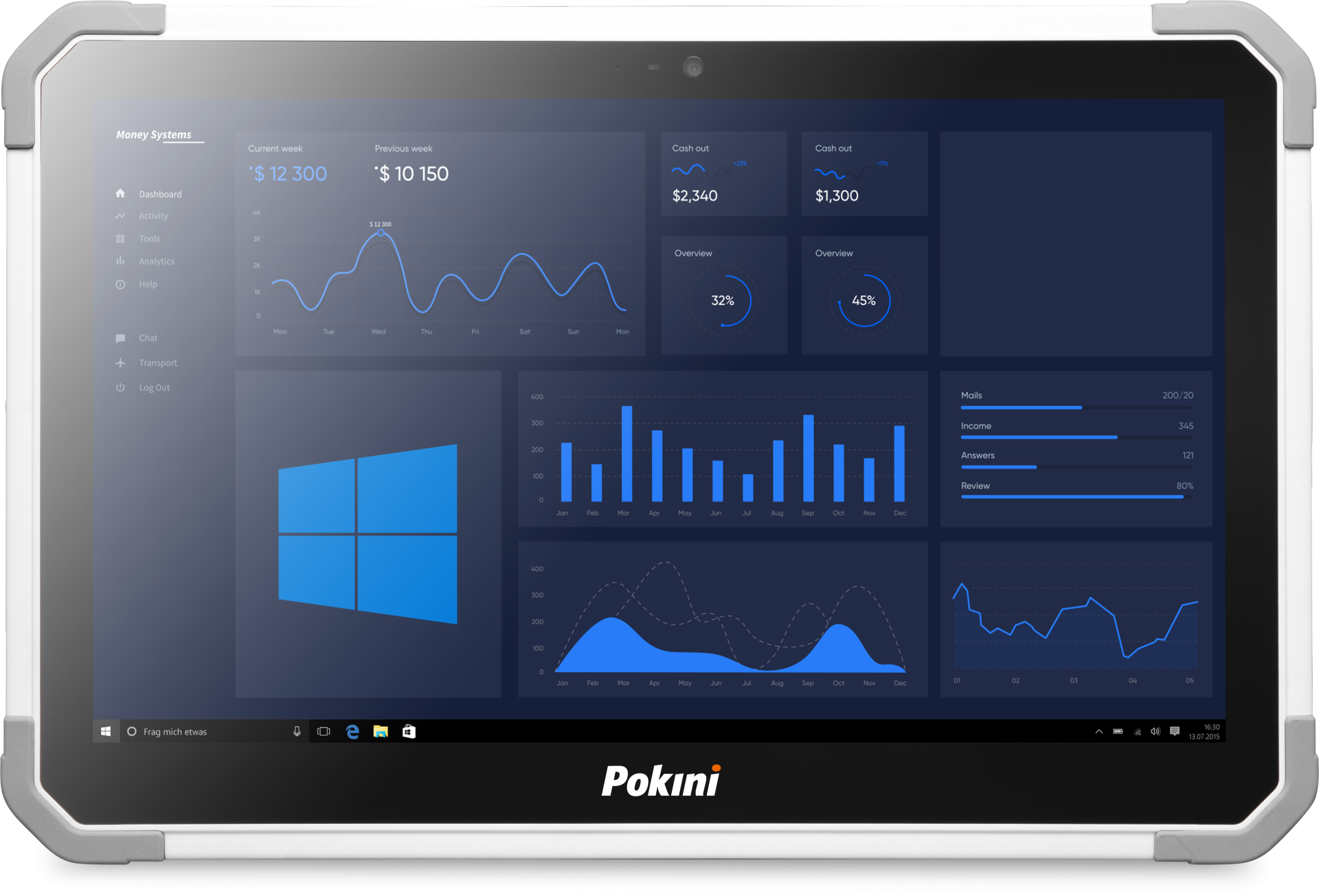 Rugged Tablets für Geschäftskunden & Privatnutzer | Pokini