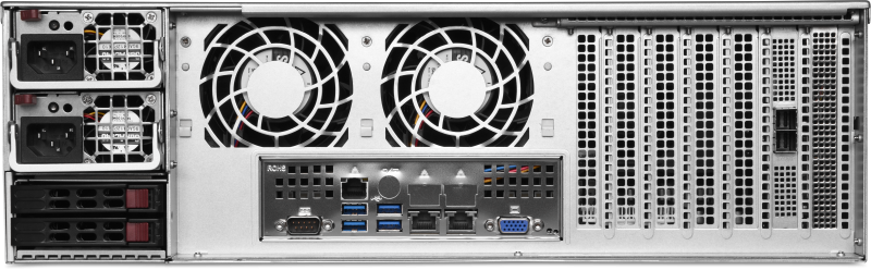 Server: exone Proxima 3HE Rack Redundant | EXTRA computer